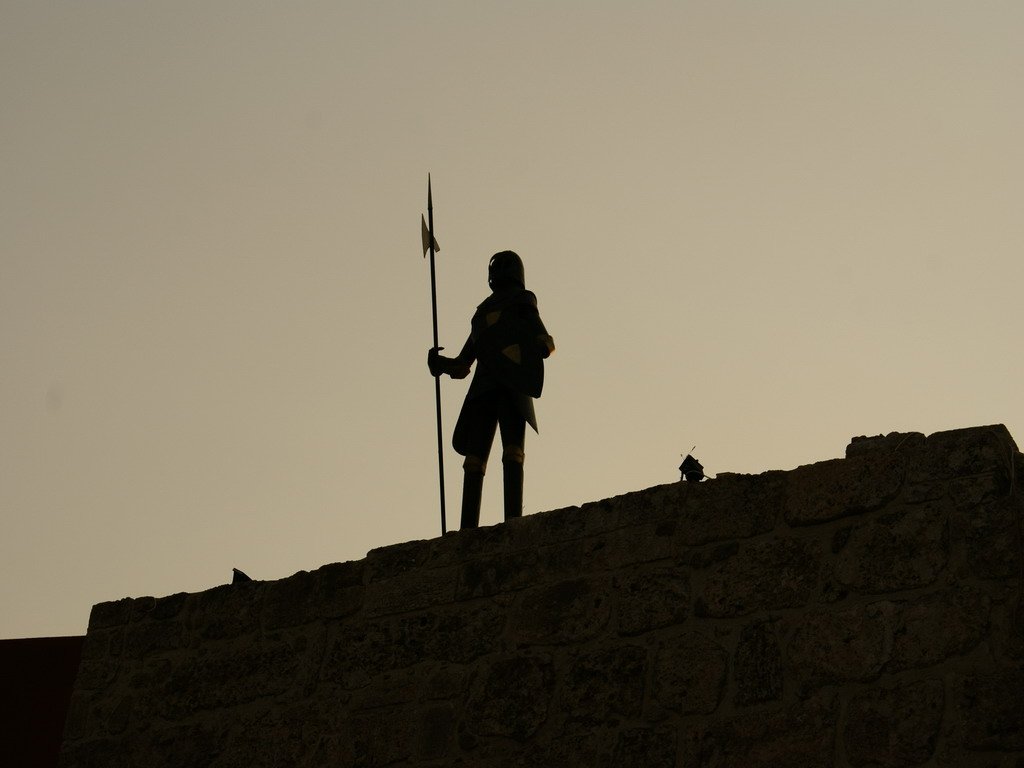 Knight silhouette Photo from Rodos in Rhodes | Greece.com
