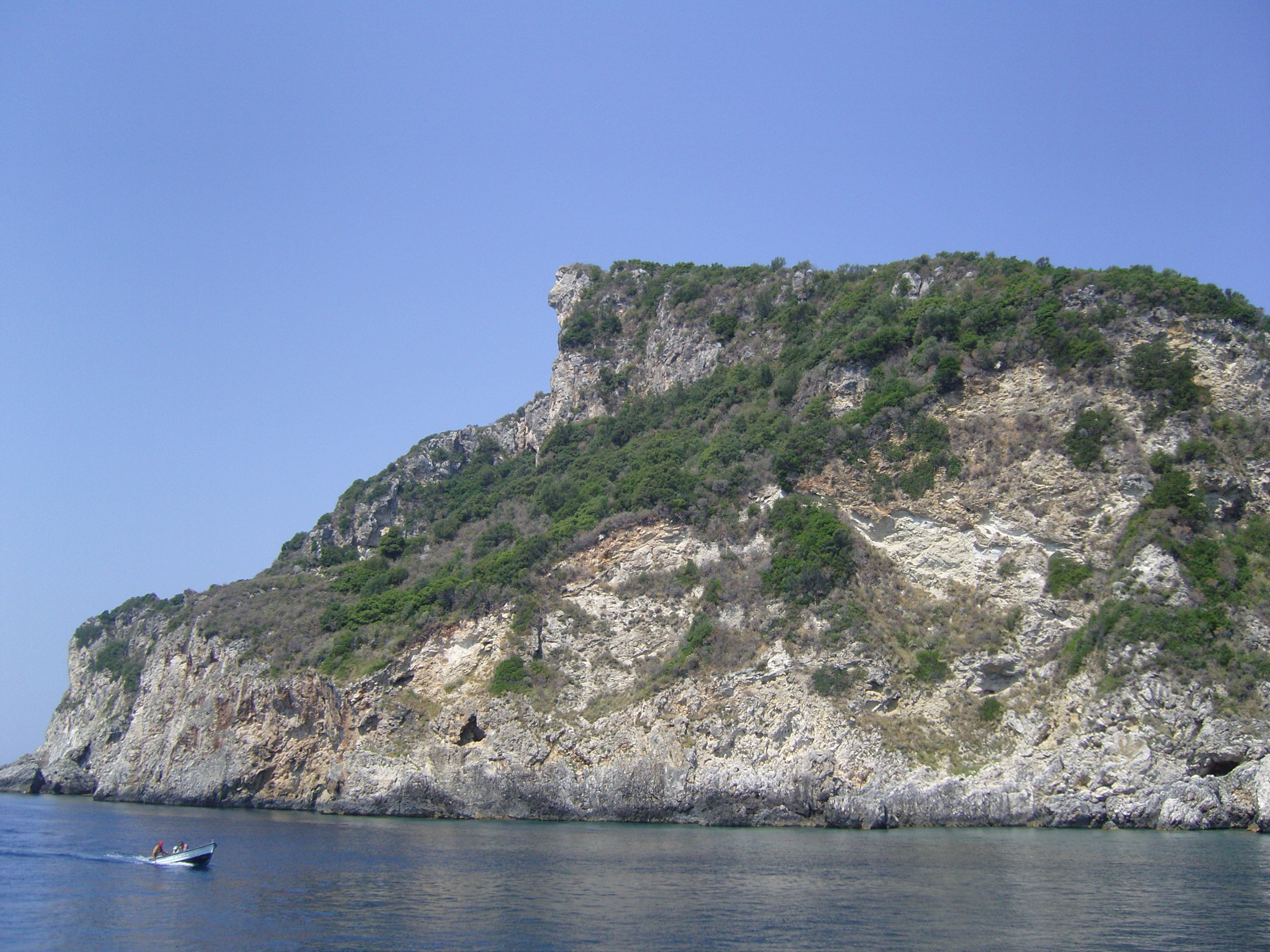 Monkey Rock Corfu Photo from Paleokastritsa in Corfu | Greece.com