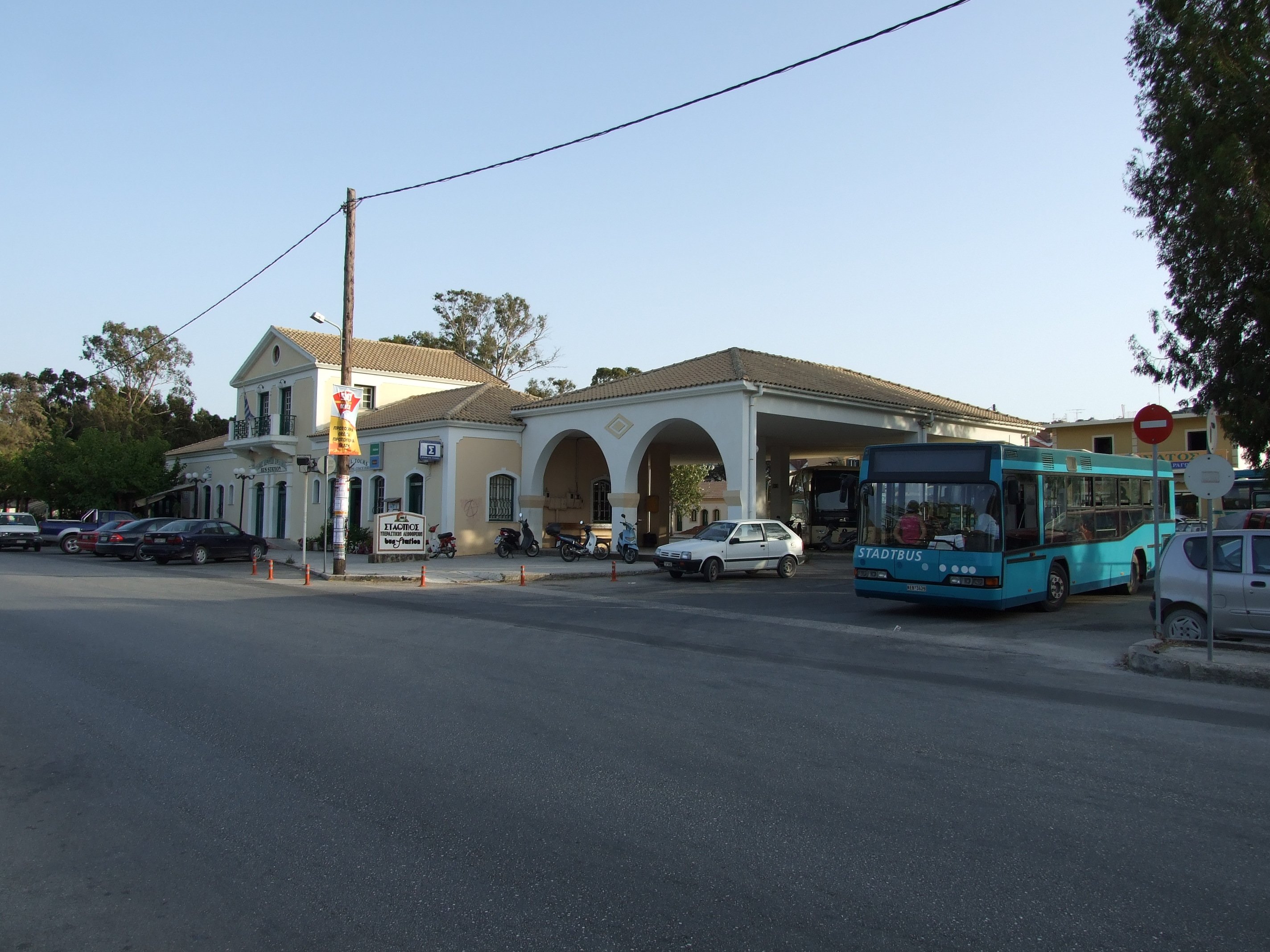bus station 1 Photo from Argostoli in Kefalonia | Greece.com