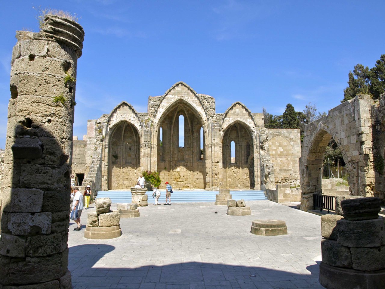 Templo (Ciudad Medieval, Rodas, Grecia) Photo from Rodos in Rhodes ...