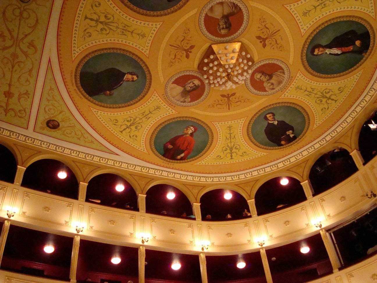 Apollo theatre (inside) Photo from Syros in Syros | Greece.com