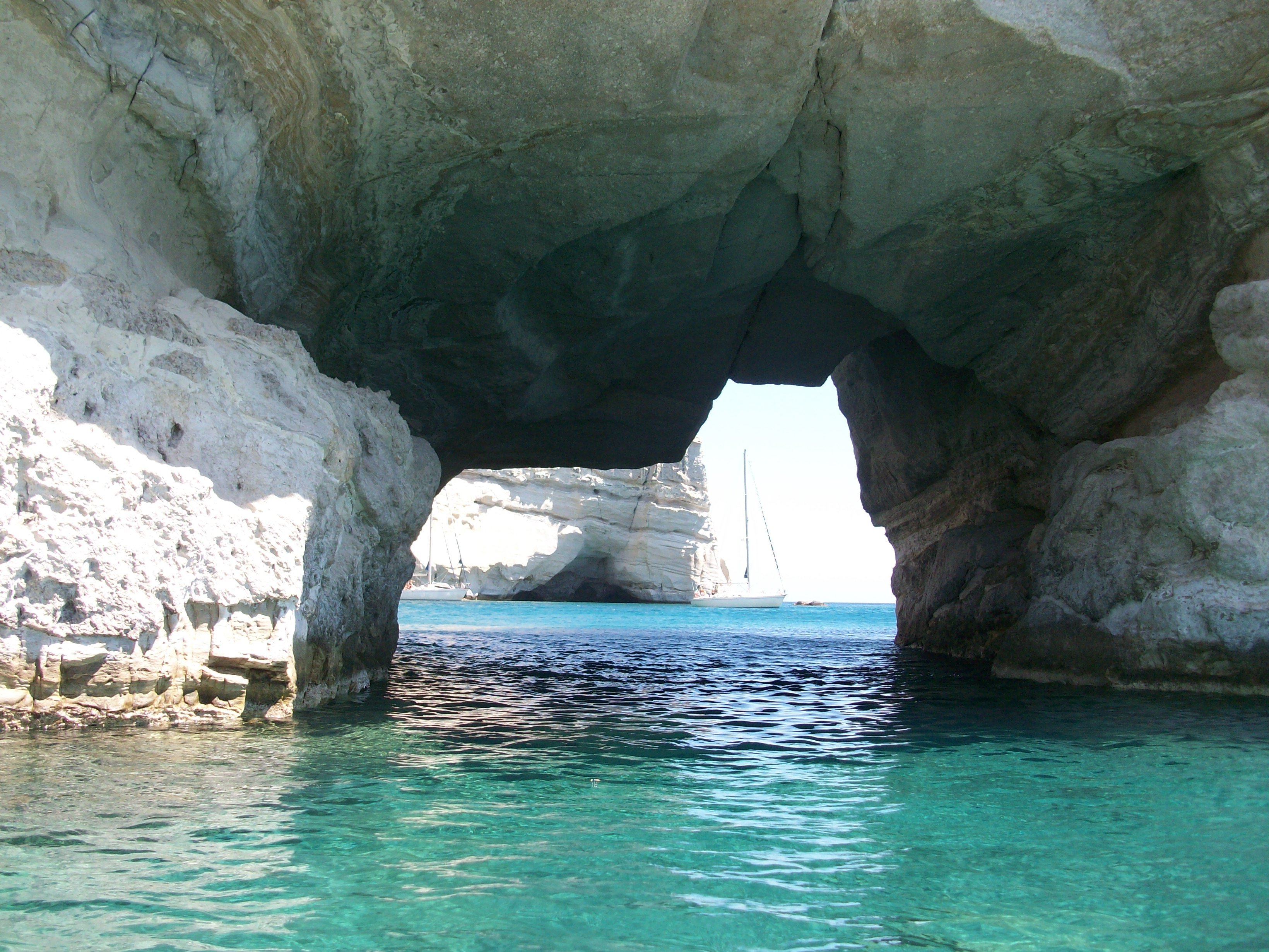 Kleftiko Cave Photo from Kleftiko in Milos | Greece.com