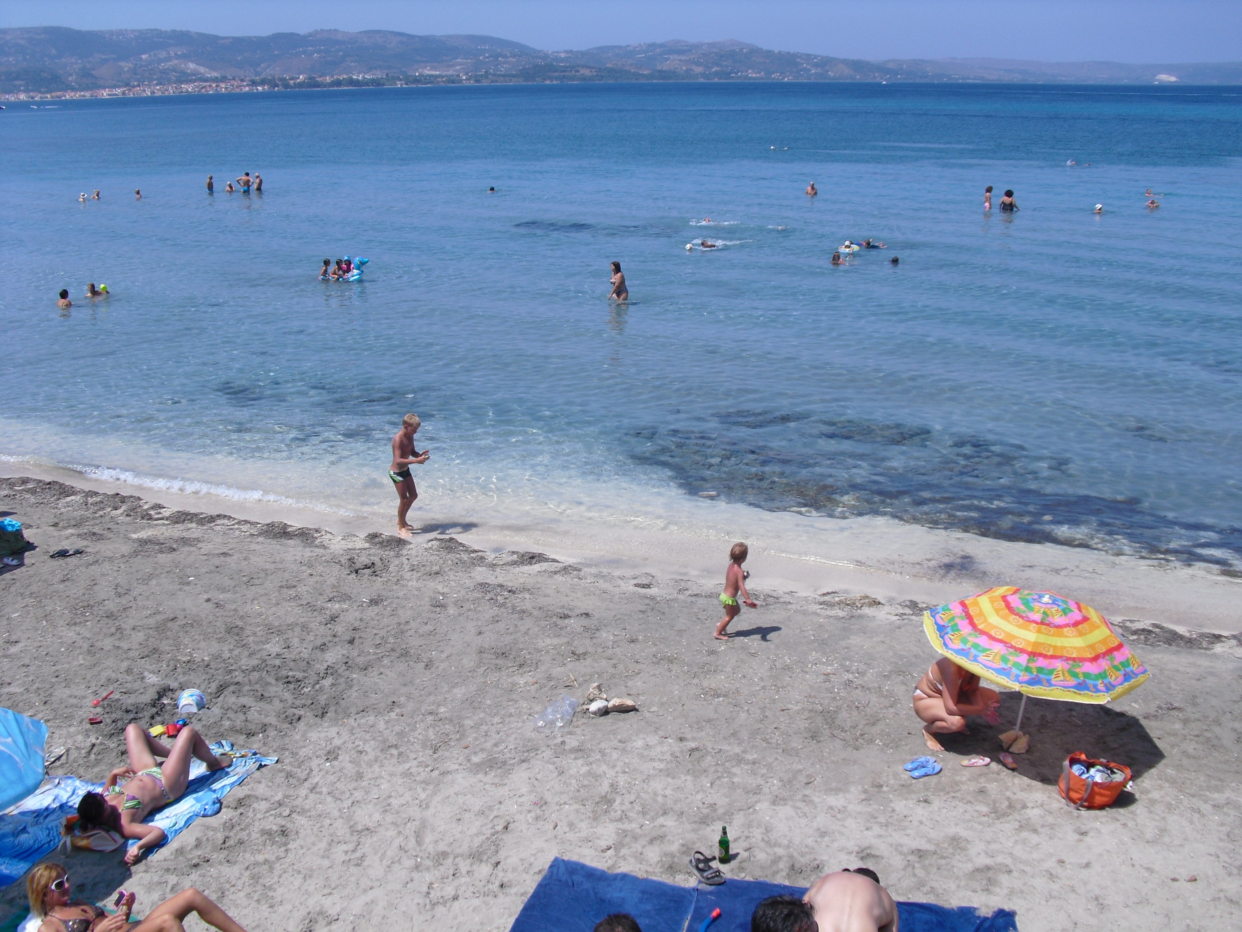 Camping Argostoli beach Photo from Fanari in Kefalonia | Greece.com