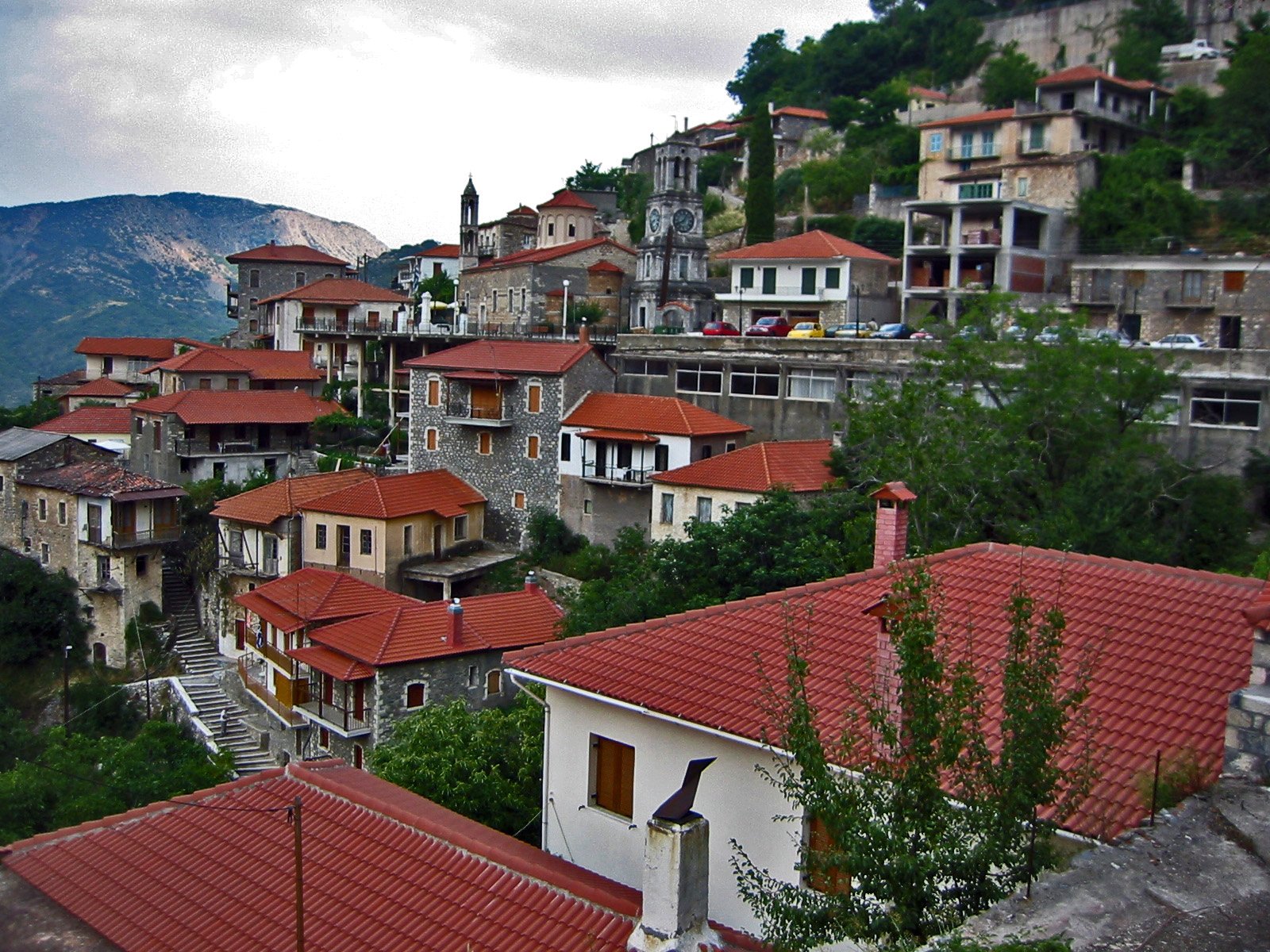 View from my hotel room in Langadia_ Greece Photo from Lagadia in ...