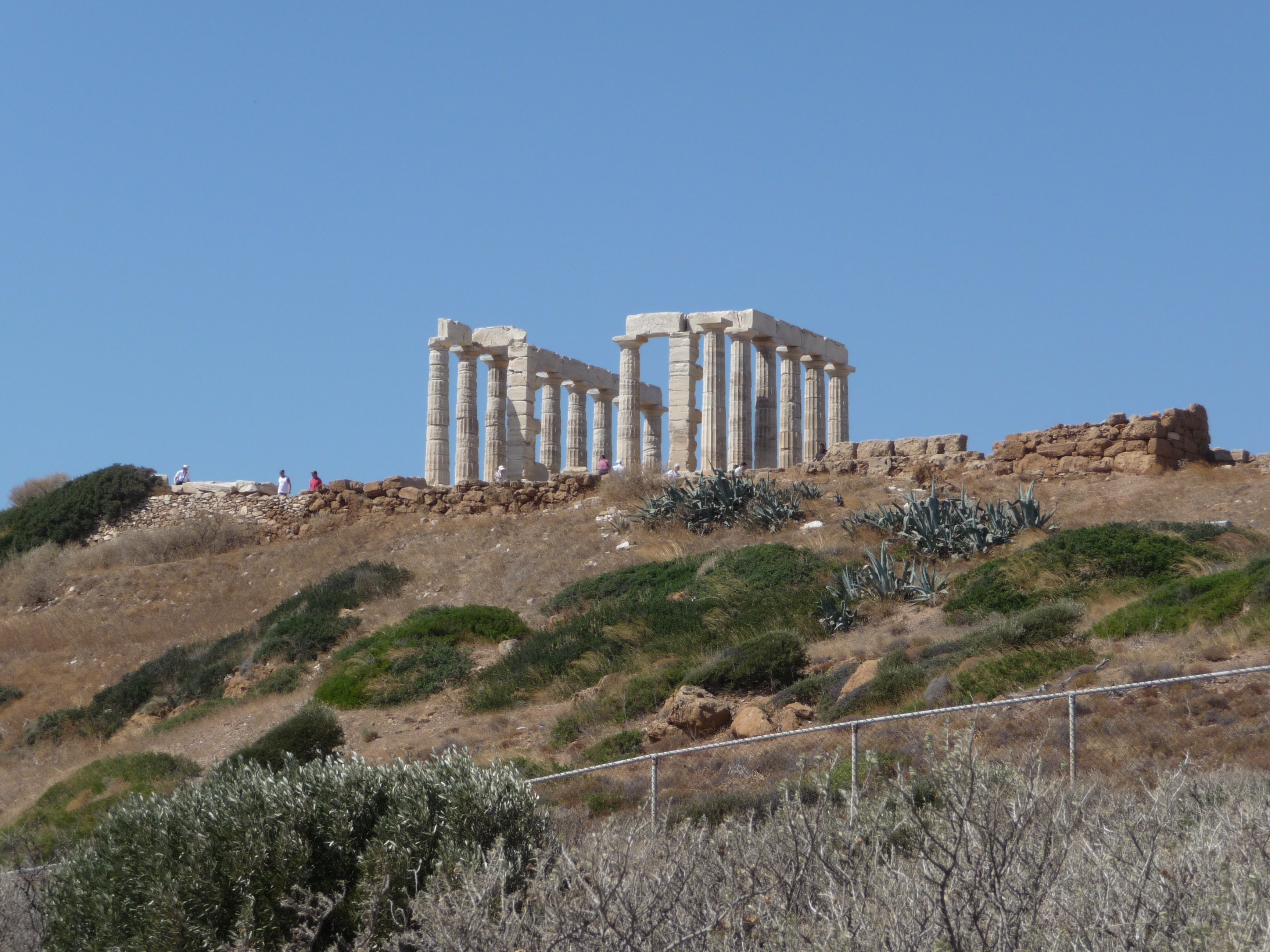 Templo de Poseidón - Cap Sunion - Grecia Photo from Sounio in Athens ...
