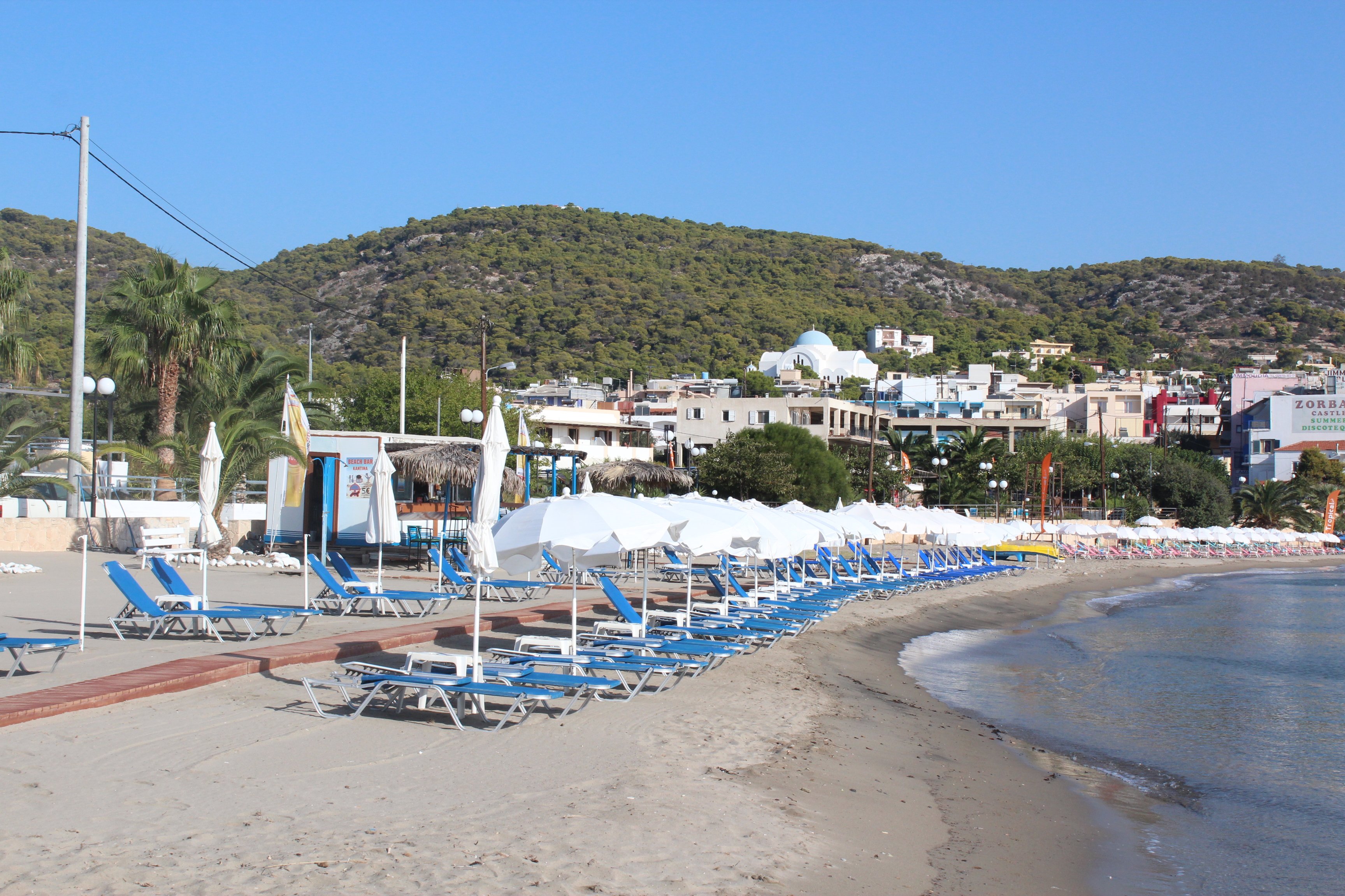 Agia Marina, Egina, plaża Photo from Agia Marina in Aegina | Greece.com