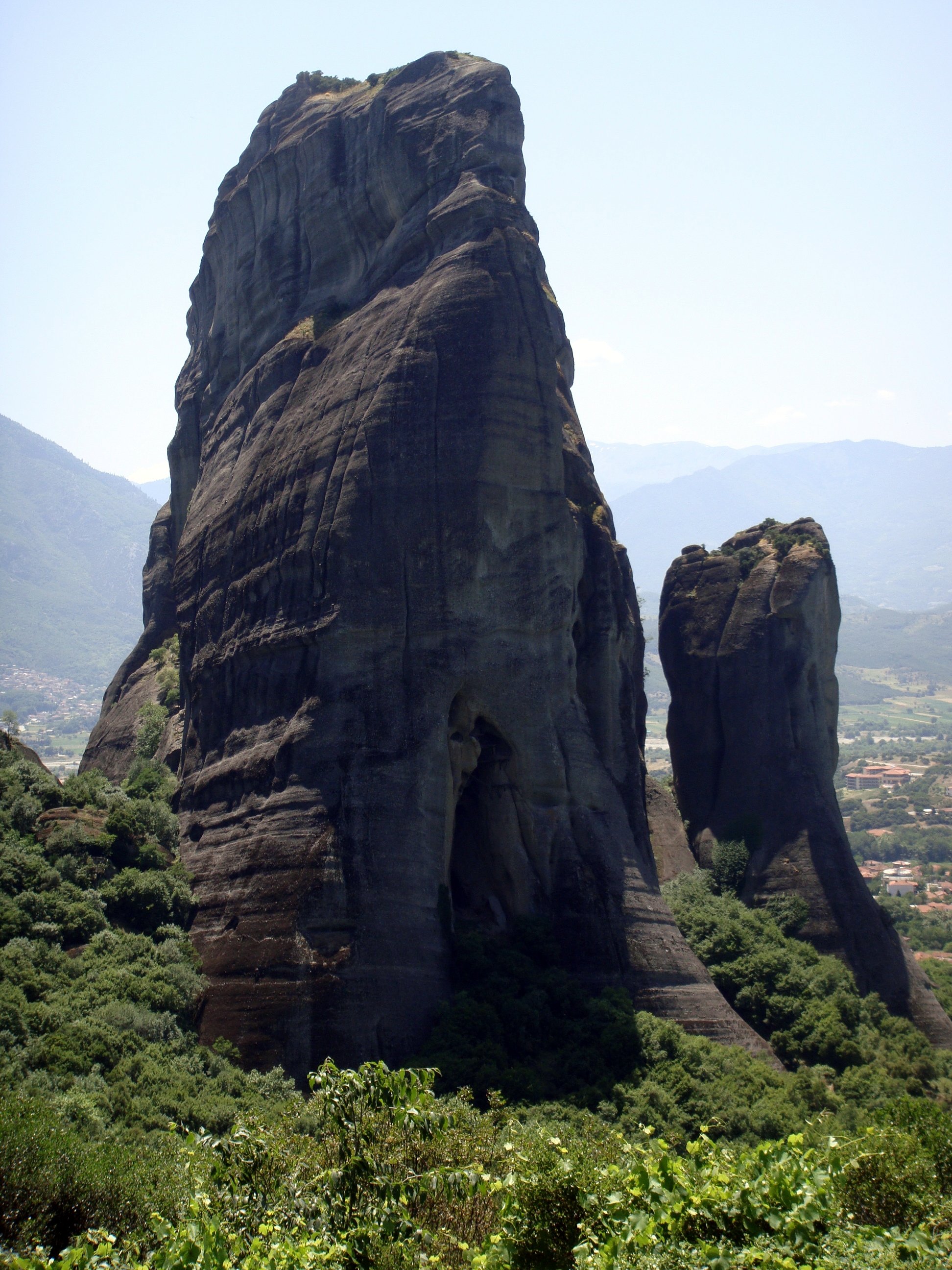 The Monk's Prison Cave, Meteora Greece Photo from Moni Roussani ...