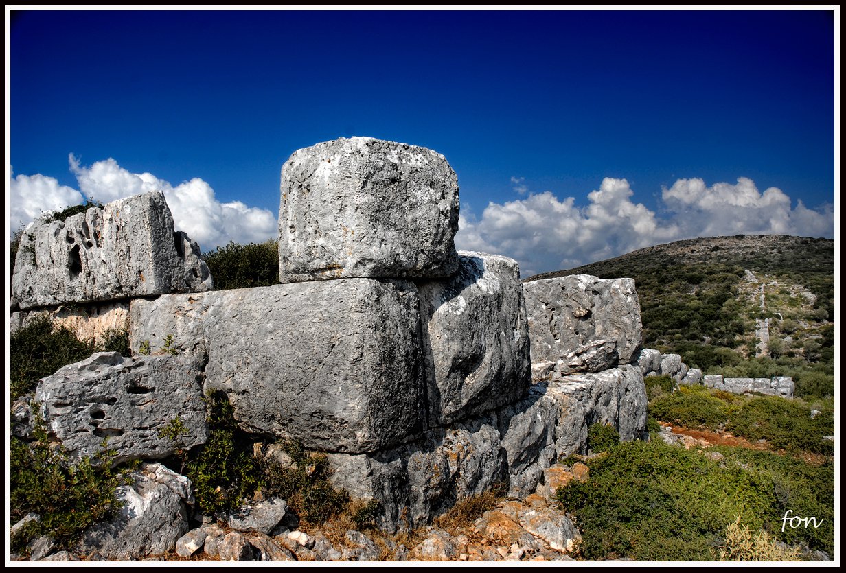 ANCIENT KRANI CITY WALLS Photo from Krani in Kefalonia | Greece.com