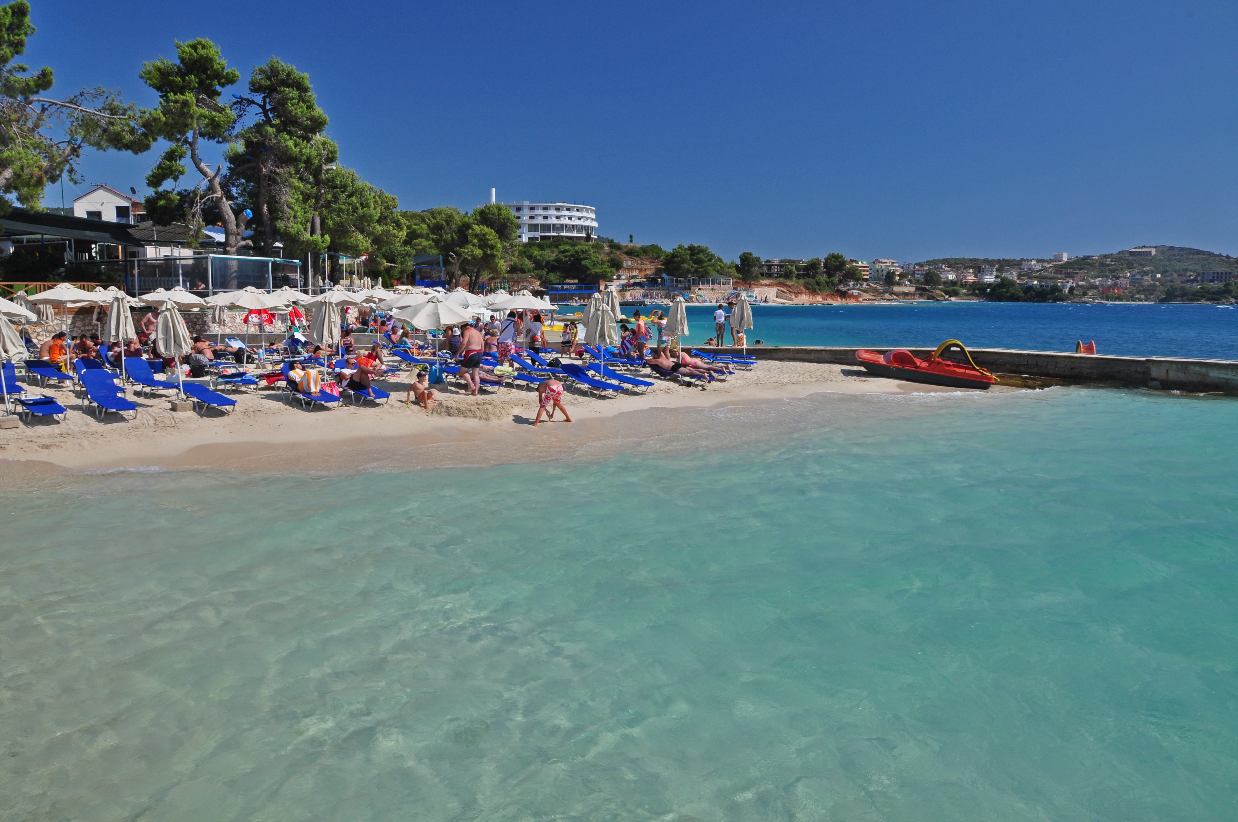 Ksamil. Albania Photo from Agios Stefanos Kassiopi in Corfu | Greece.com