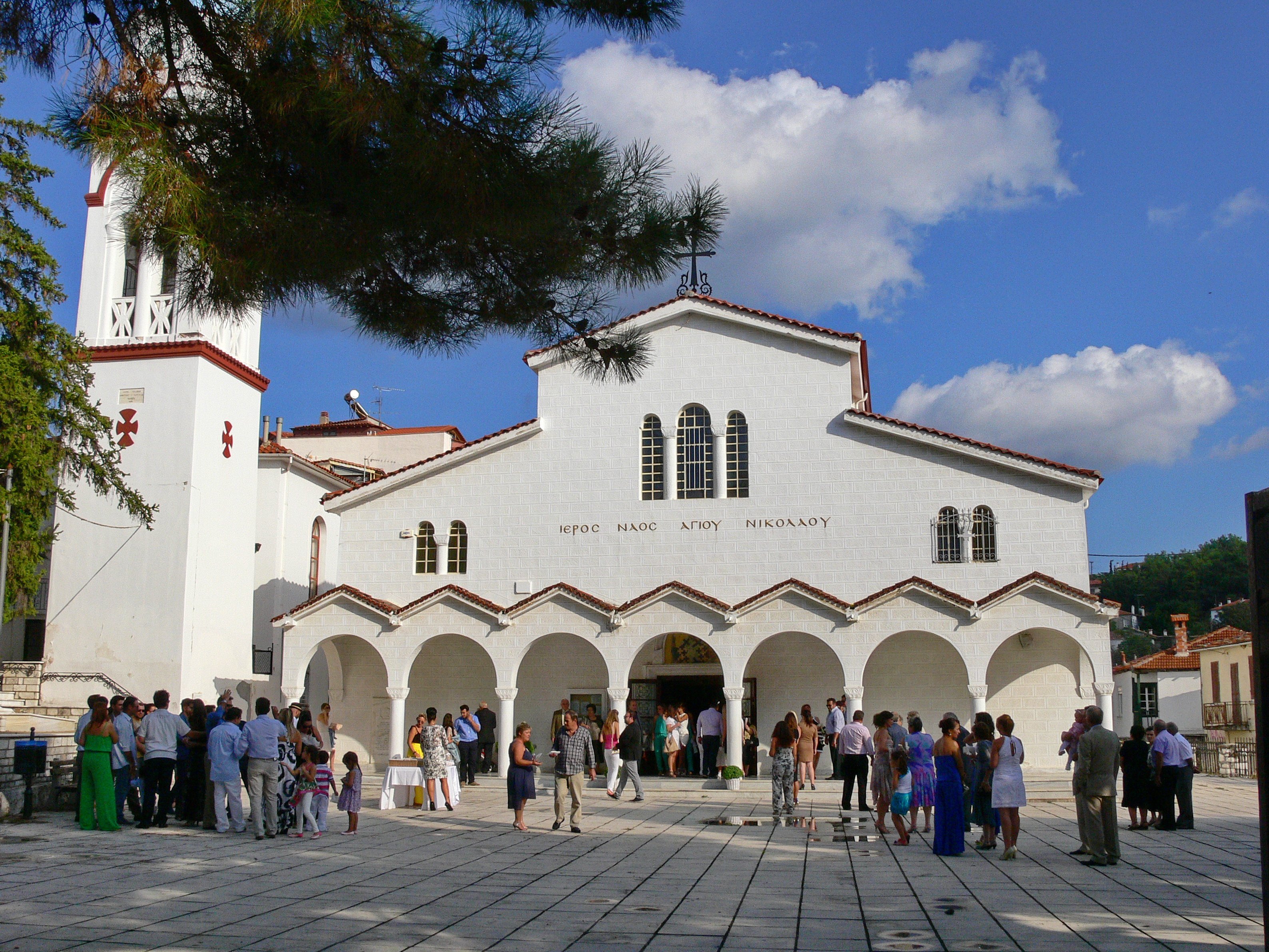 Church St.Nikolai, Poligiros, Chalkidiki, Greece Photo from Polygyros ...