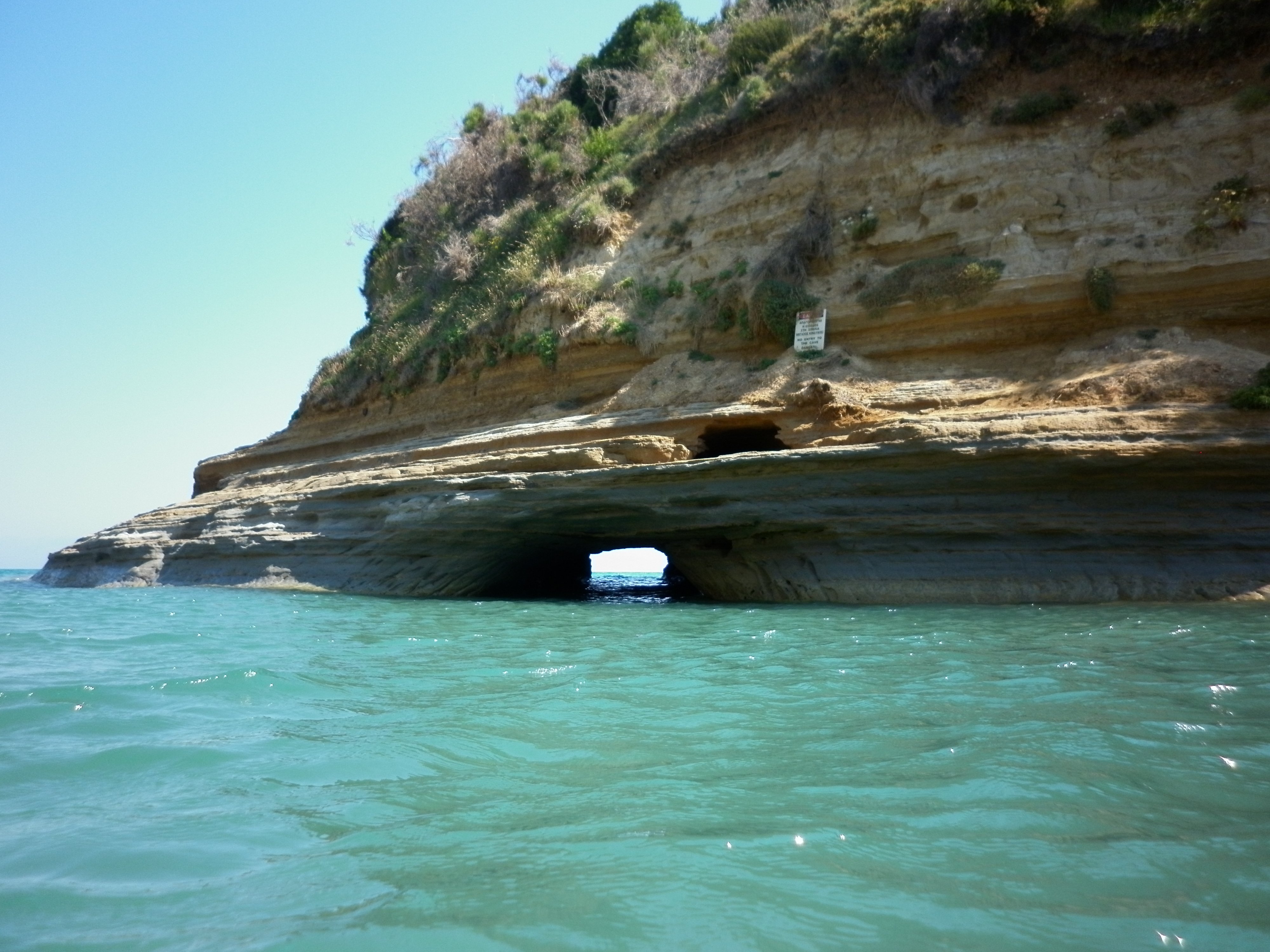 Canal d'Amour - Tunnel Photo from Avliotes in Corfu | Greece.com